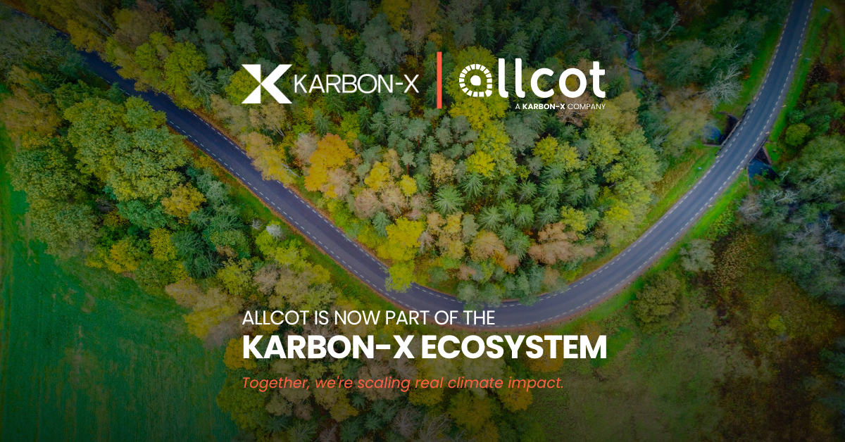 ALLCOT Is Now Part of Karbon-X — Stronger Together for Climate Action